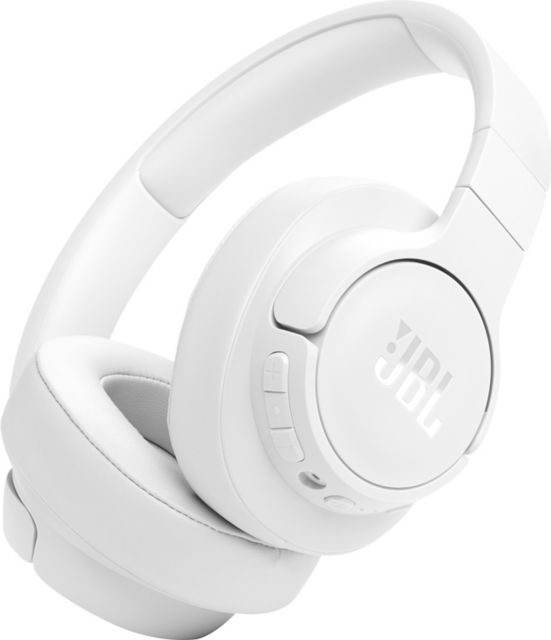 JBL Tune 770NC Wireless Noise Cancelling Over-Ear Headphones, White ...
