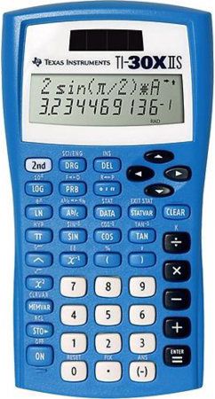 CALC TI30XIIS DUEL PWR BLUE | University of Cincinnati
