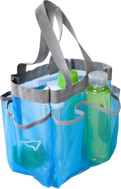 7 POCKET BLUE SHOWER TOTE | Honey-Can-Do | University of Cincinnati